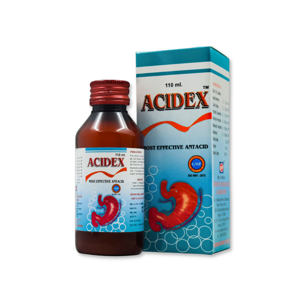 Acidex: Acidity Homeopathy Medicine for Digestive Disorders