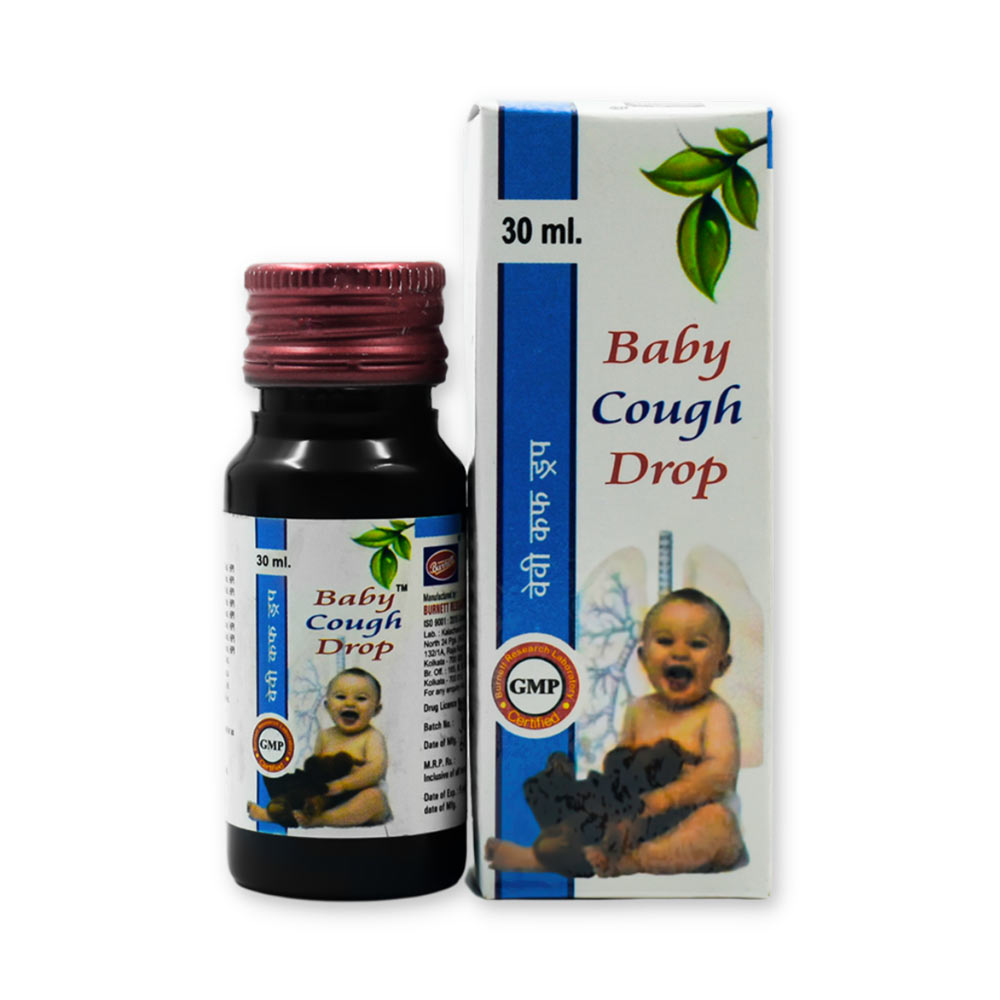 Shop Natural Cough Relief for Babies - Burnett's Baby Cough Drop